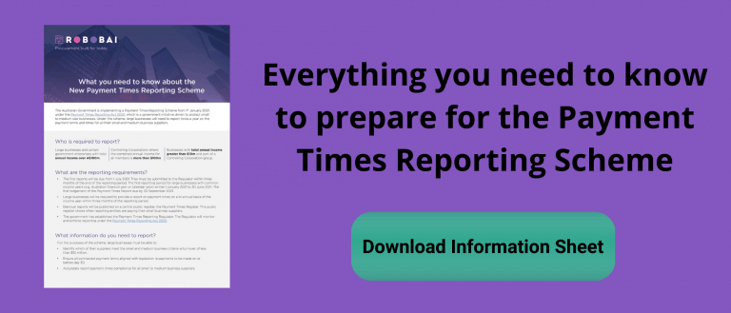 The Payment Times Reporting Scheme legislation is just around the corner. Are you compliance ...